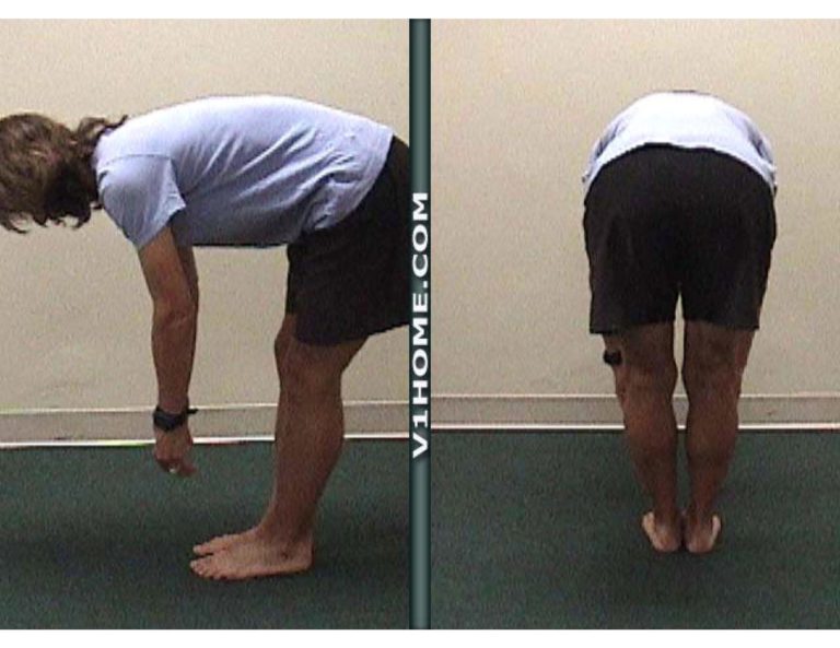 standing glute IT stretch - Damien Howell PT